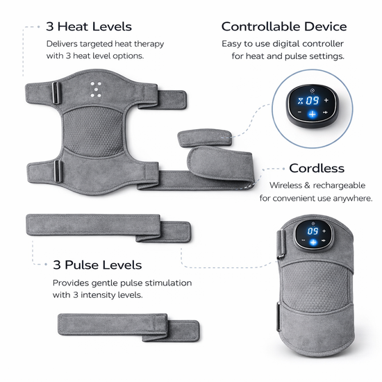 Pulsora | Smart Knee Pain Relief at Home